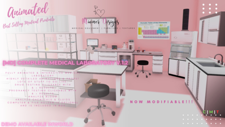 Second Life Marketplace - [MD] Complete Medical Laboratory(Boxed)